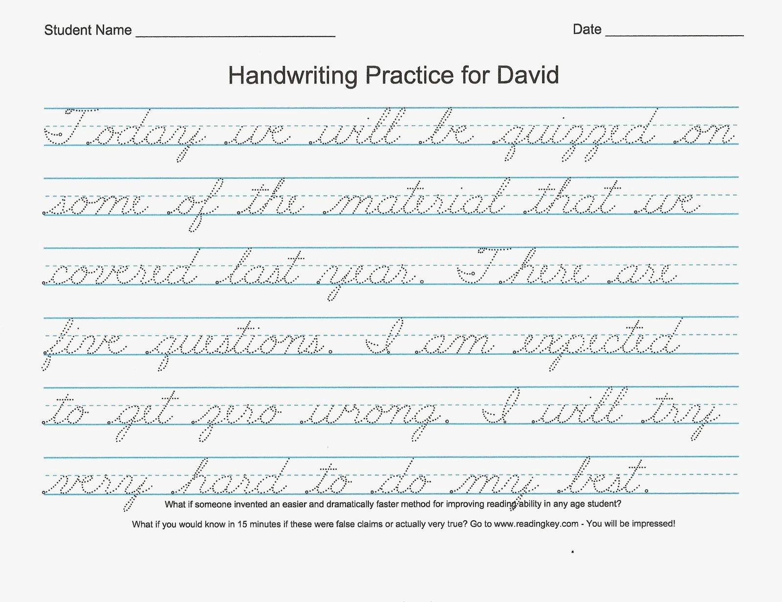 Unique 4Th Grade Cursive Worksheets Stock Worksheet For Kids