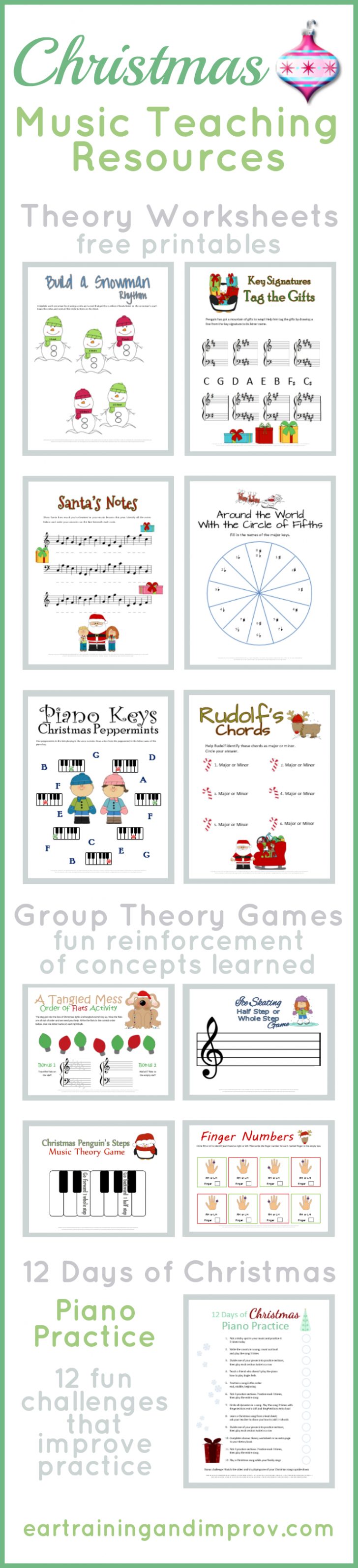 Christmas Music Theory Worksheets - 20+ Free Printables | Printable ...