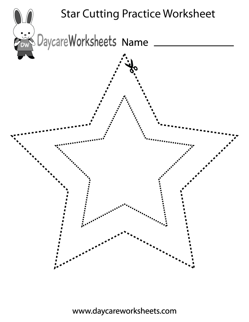 Free Printable Cutting Worksheets For Kindergarten Printable Worksheets