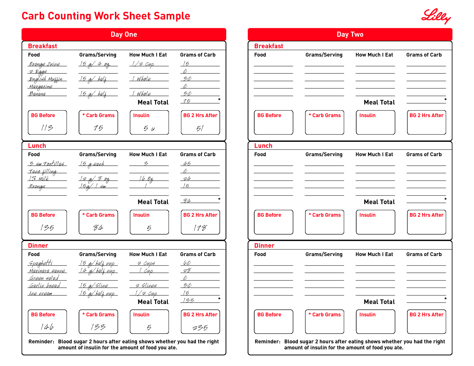 Free Printable Calorie Counter Worksheet Printable Worksheets