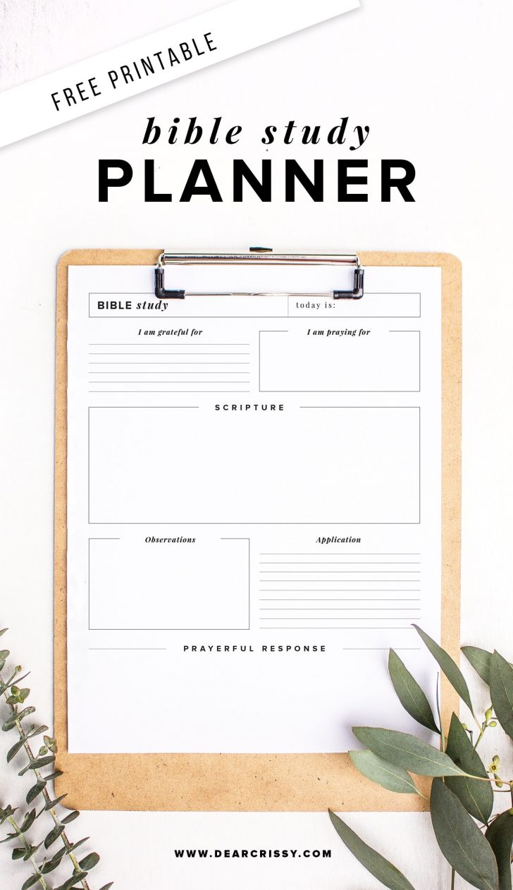 Free Printable Bible Study Planner - Soap Method Bible Study Worksheet ...