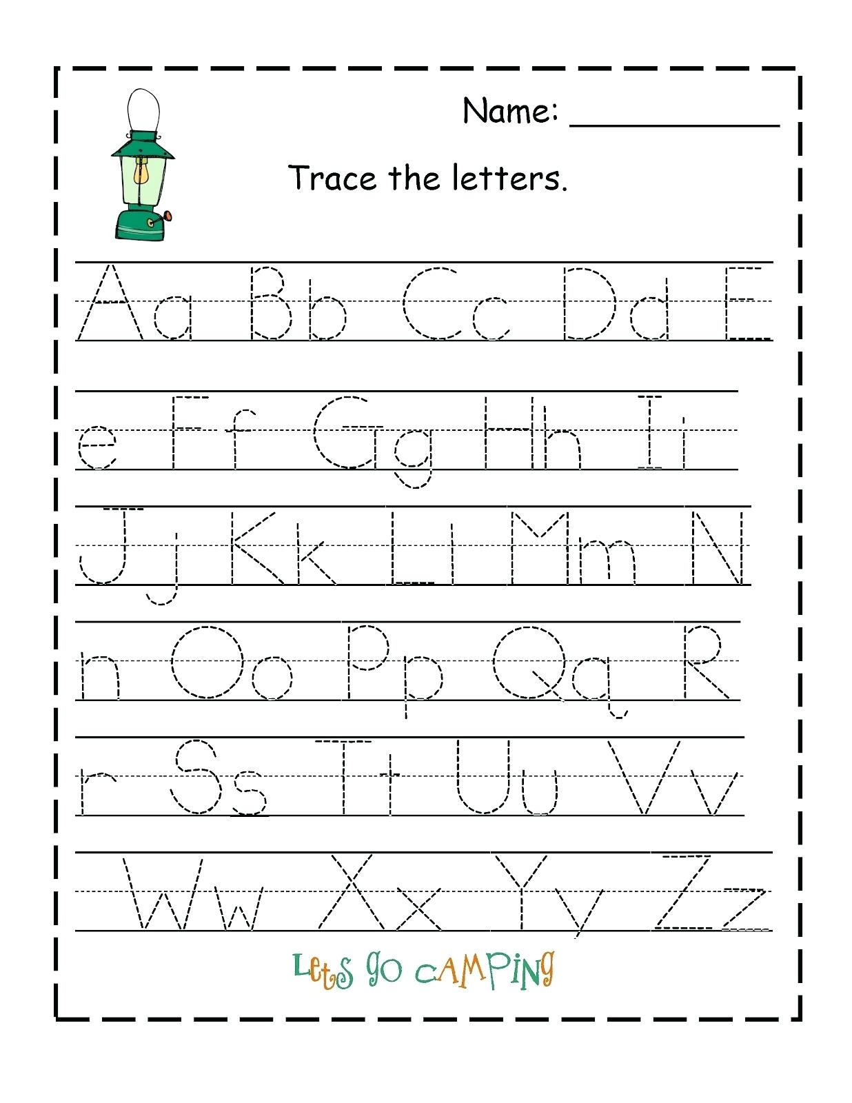 Abc Tracing Sheets For Preschool Kids Kiddo Shelter Alphabet And 