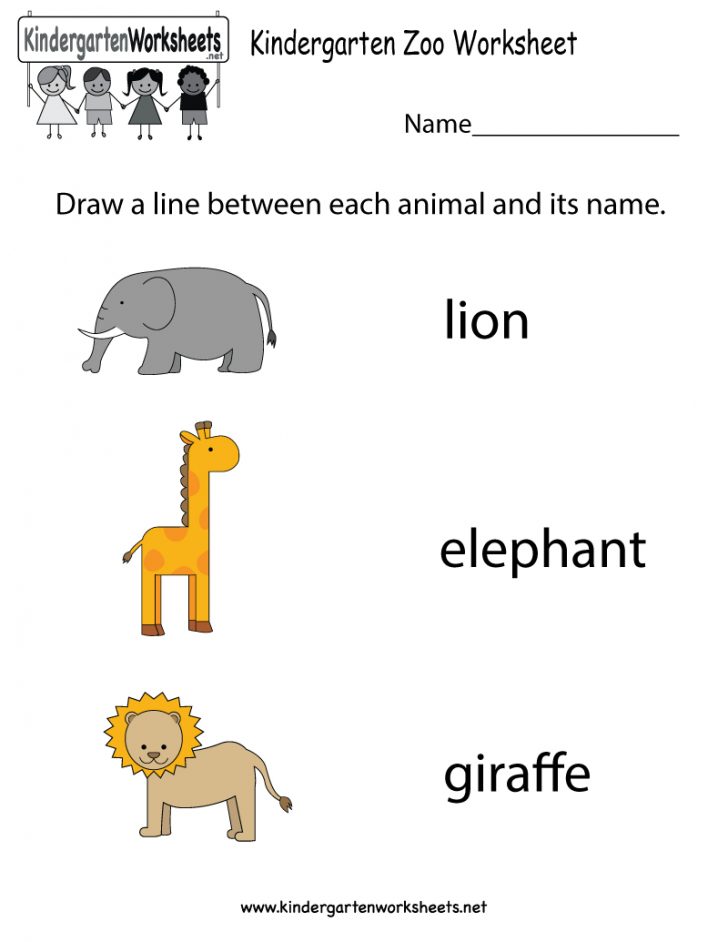 Free Printable Zoo Worksheet For Kindergarten - Free Printable Zoo ...