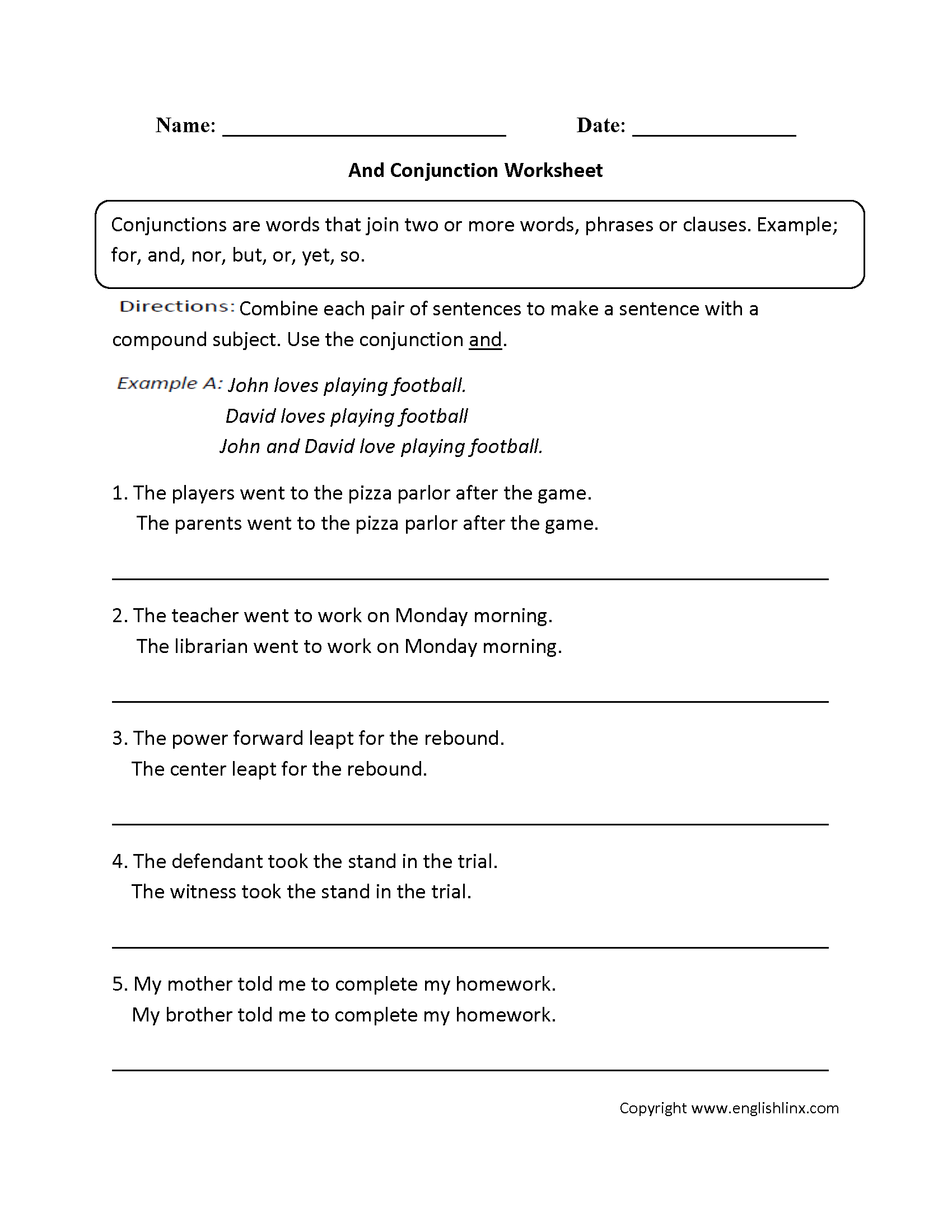 Free Printable Parts Of Speech Worksheets Printable Worksheets