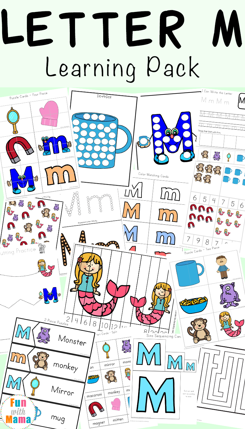 Letter M Printable Worksheets Printable Worksheets