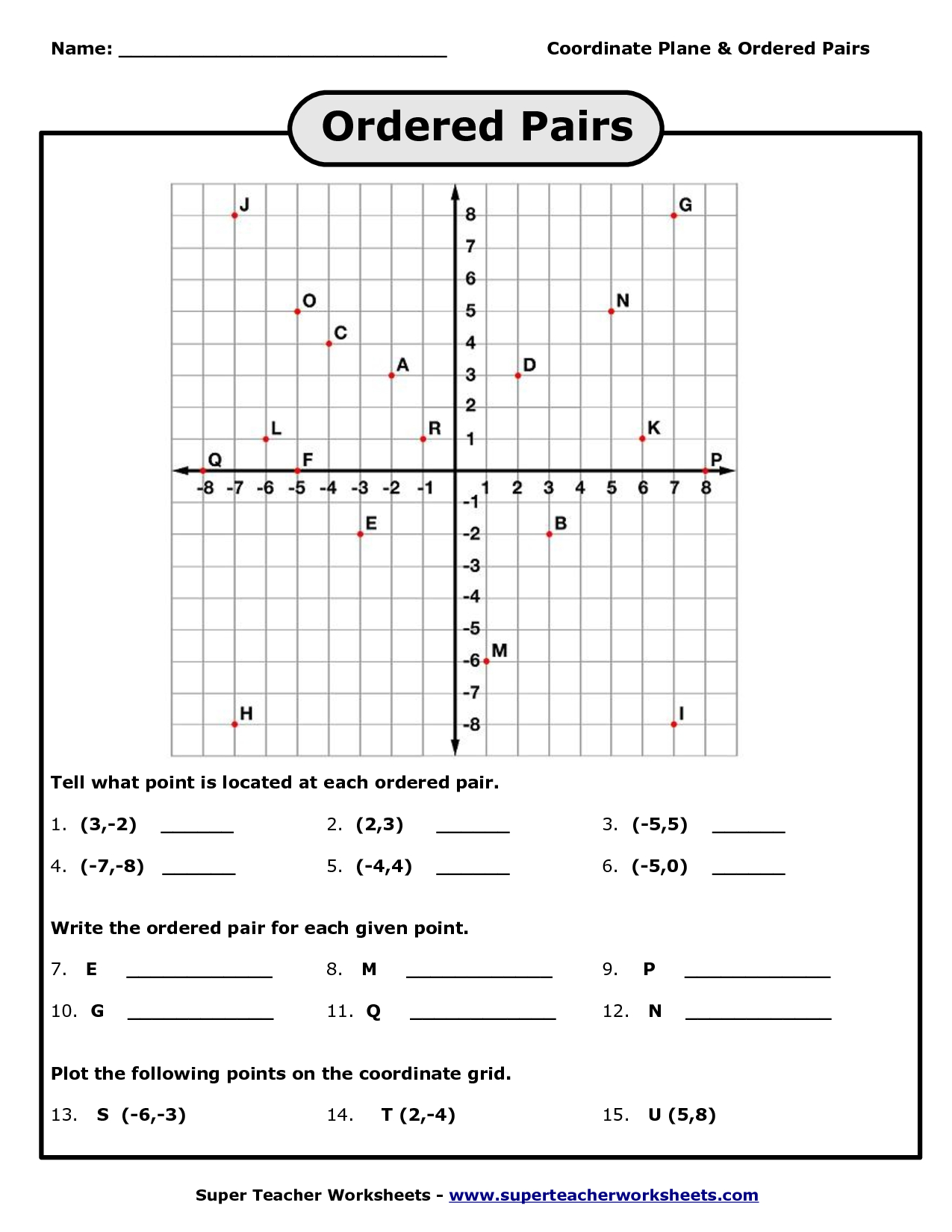Printable Grids Worksheets Printable Worksheets