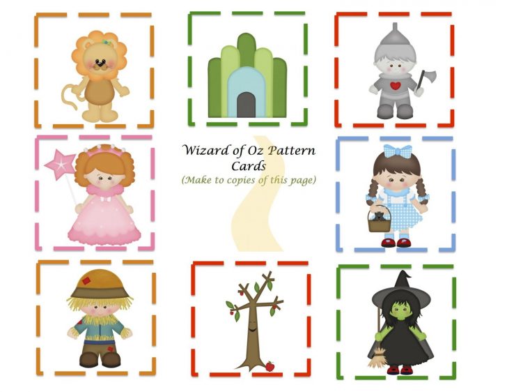 Preschool Printables: Wizard Of Oz Mini Printable | Wizard Of Oz | The ...