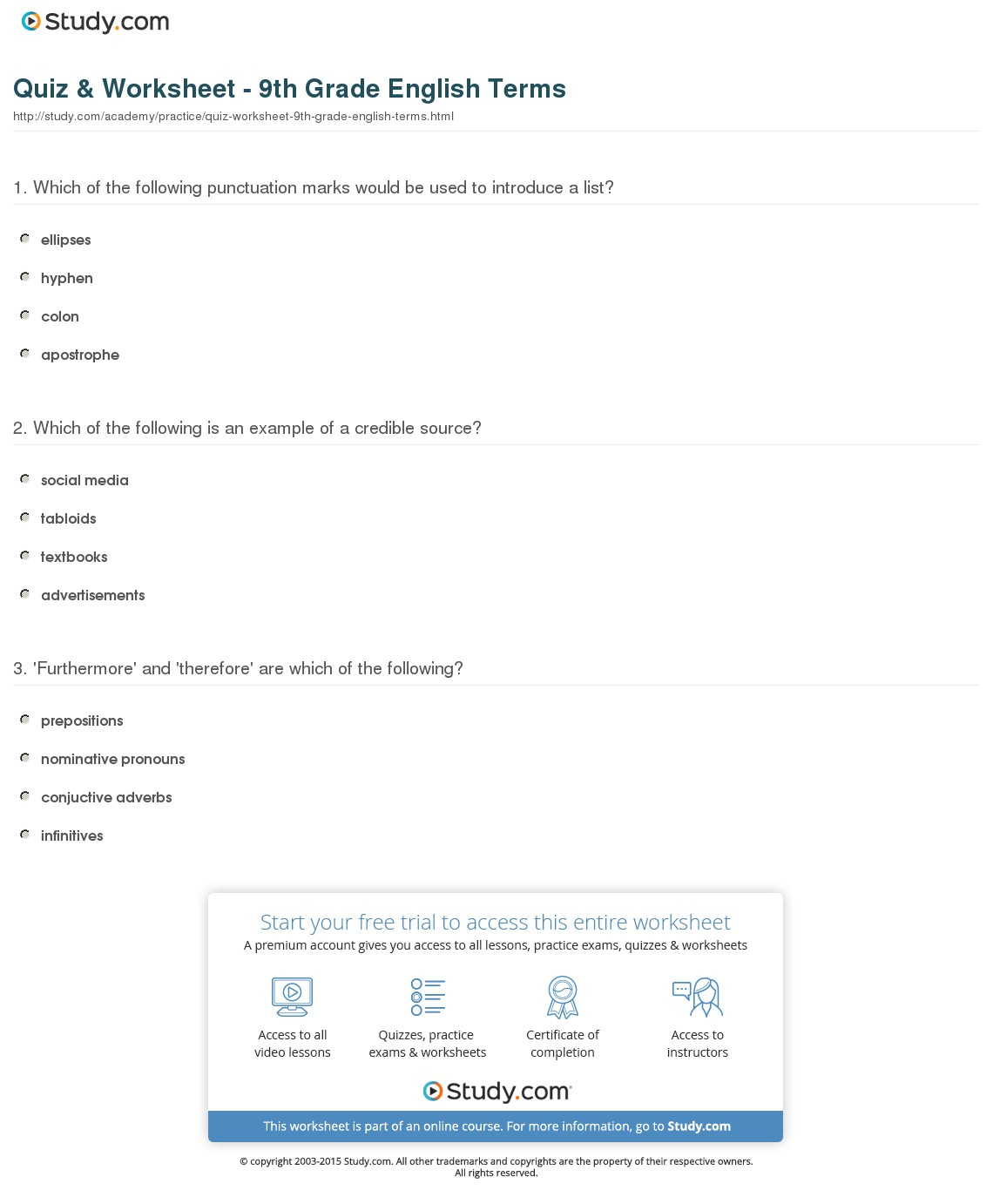 Free Printable 9Th Grade Grammar Worksheets Printable Worksheets Free Printable 9Th Grade Grammar Worksheets Printable Worksheets