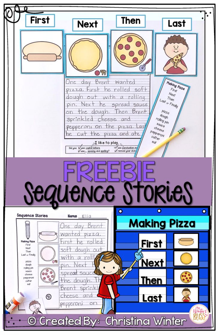 Story Retell And Sequence Writing | Elementary Writing Tips And | Free ...