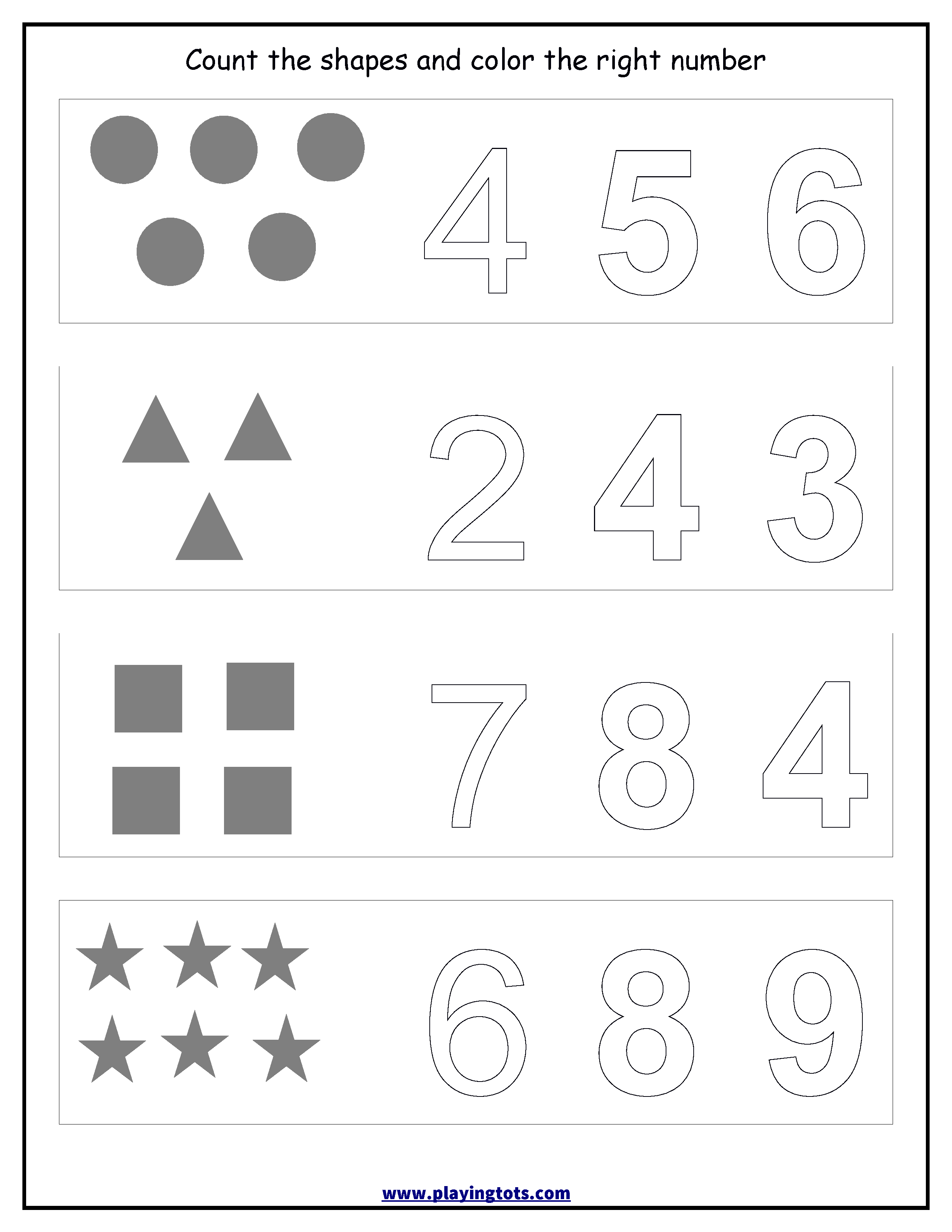 Free Printable Worksheets For Kindergarten Pdf Printable Worksheets